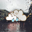 Rain Cloud Enamel Pin | Sleepy Mountain