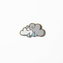 Rain Cloud Enamel Pin | Sleepy Mountain