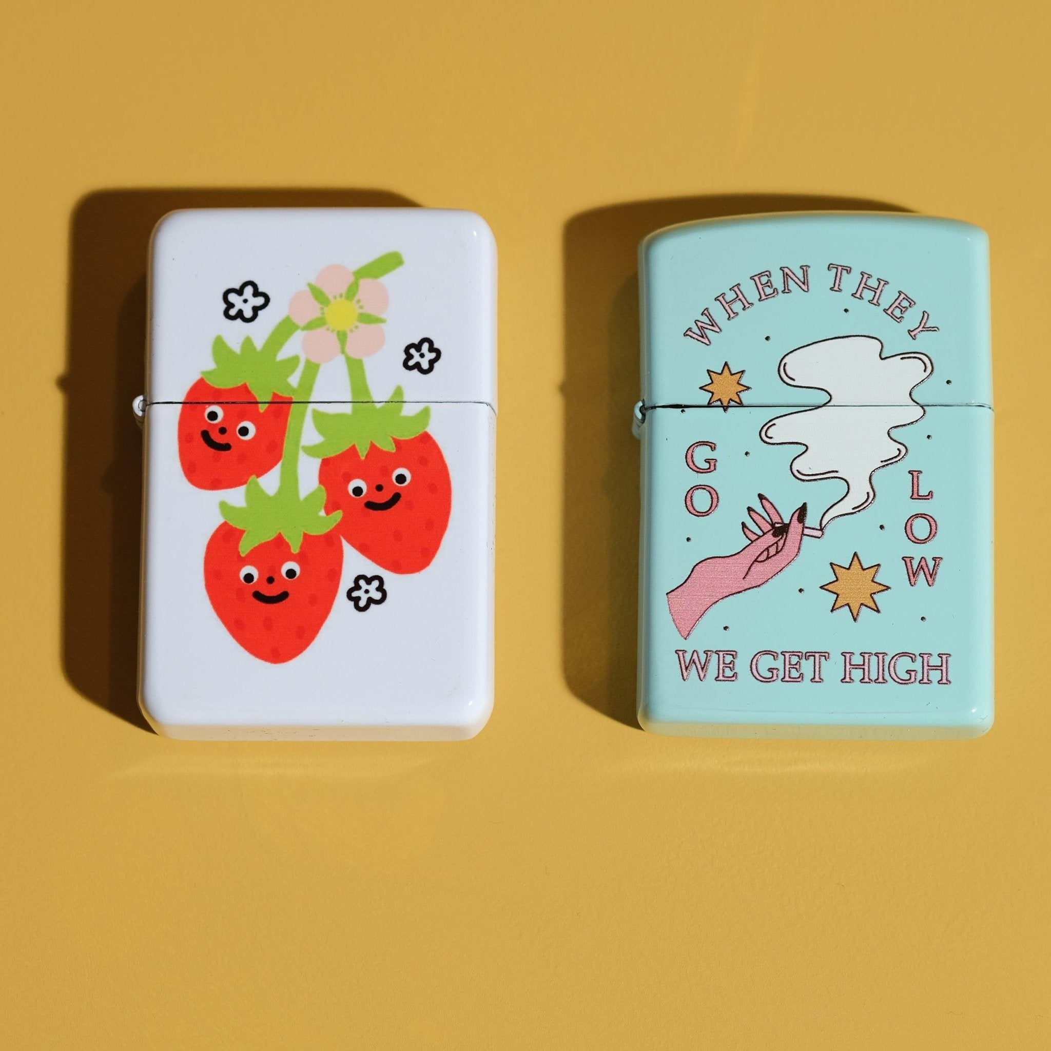 Strawberry lighter by The Peach Fuzz – Sleepy Mountain